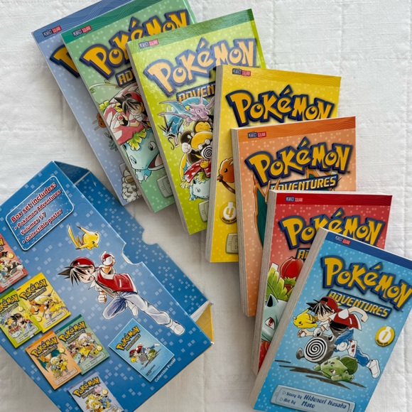 Pokemon | Other | Pokemon Adventures Manga Set Volume 7 Japanese Style ...